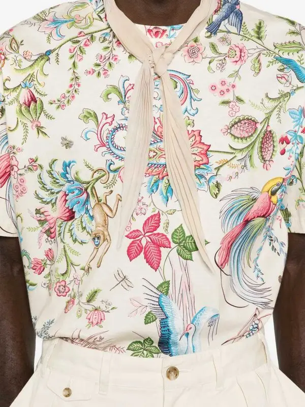 Etro Floral Print T-shirt