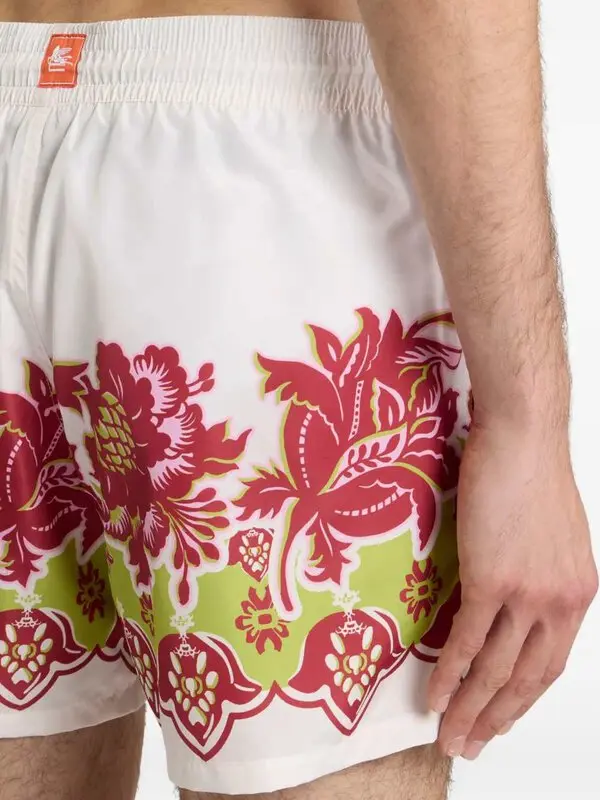 Etro Floral Print Swimsuit - Multicolor