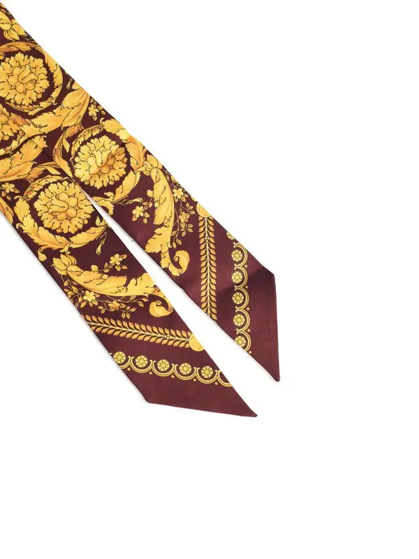 Versace Barocco' Silk Lavallière - Multicolor