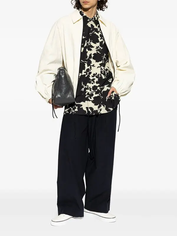 Dries Van Noten Croom Patterned Cotton Shirt - Multicolor
