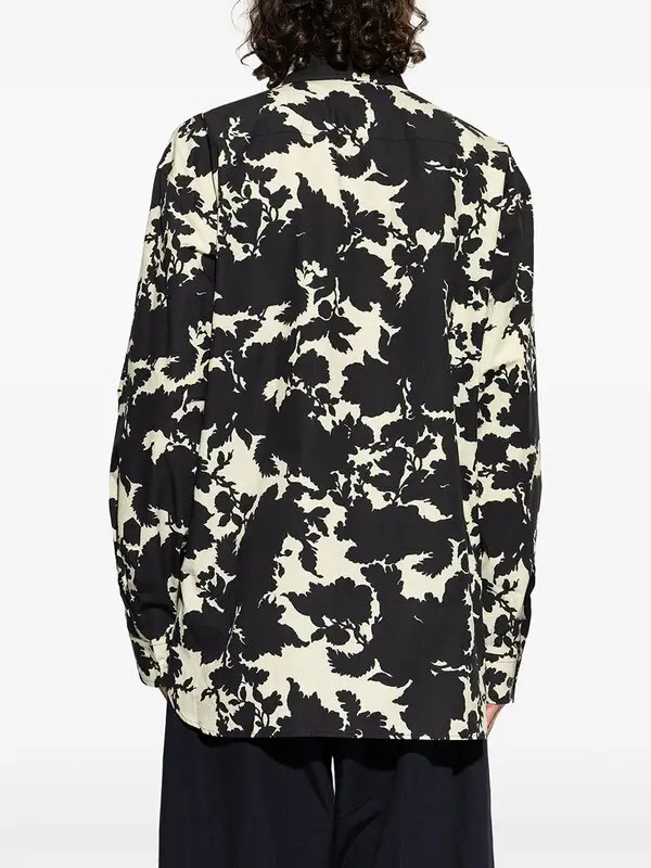 Dries Van Noten Croom Patterned Cotton Shirt - Multicolor