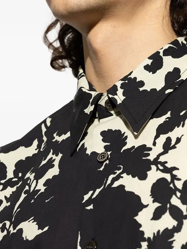 Dries Van Noten Croom Patterned Cotton Shirt - Multicolor