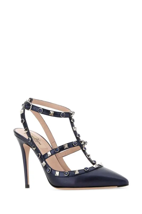Valentino Garavani Rockstud Pumps - Blue