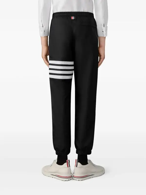 Thom Browne Striped Track Pants - Black