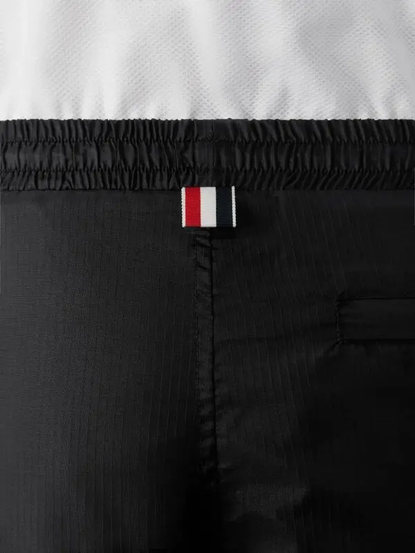 Thom Browne Striped Track Pants - Black