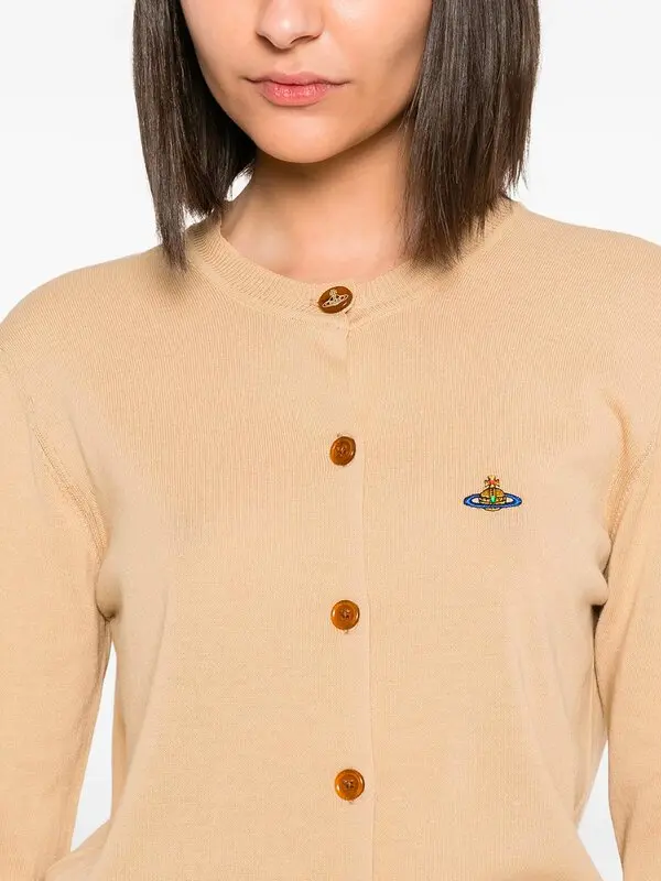 VIVIENNE WESTWOOD Bea Cotton Cardigan - Multicolor