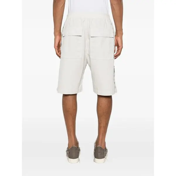 Rick Owens Washed Cotton Cargo Shorts