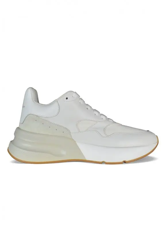 Alexander McQueen Oversize Runner Sneakers - White