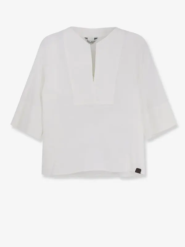 Max Mara Linen And Viscose Shirt - Multicolor