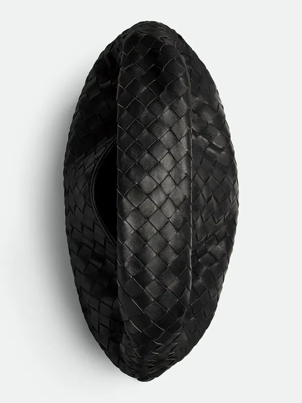 Bottega Veneta Hop Piccola - Black