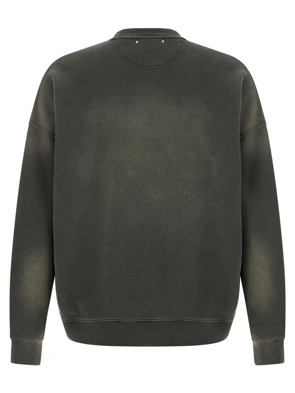 GOLDEN GOOSE Star Patch Sweatshirt - Gray