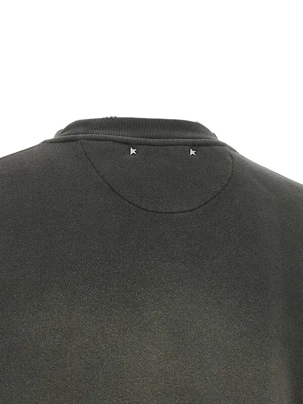 GOLDEN GOOSE Star Patch Sweatshirt - Gray