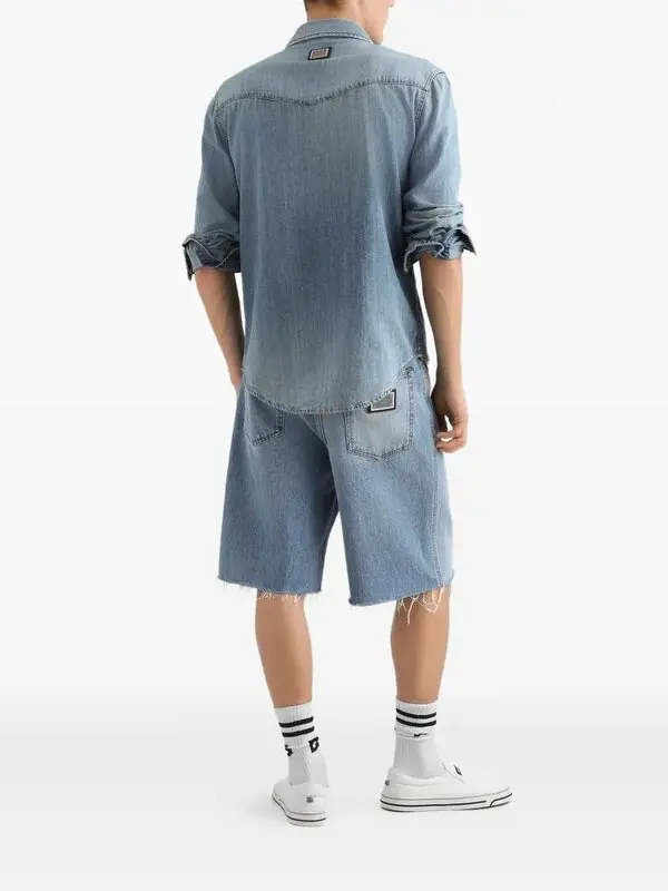Dolce & Gabbana Western Shirt - Blue