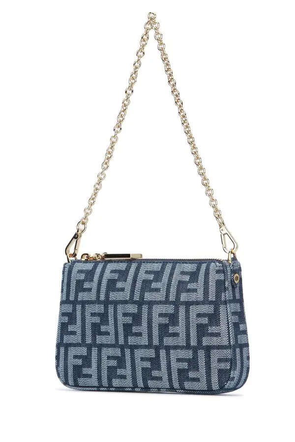 Fendi Baguette Pouch Tessuto Ff