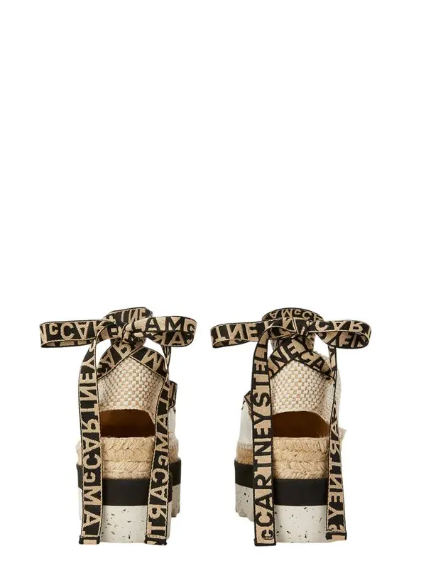 Stella McCartney Gaia Platform Espadrilles - White