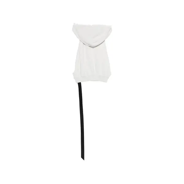 Rick Owens Sleeveless Hooded Zip-up Top