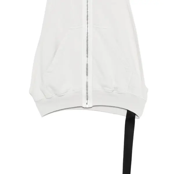 Rick Owens Sleeveless Hooded Zip-up Top