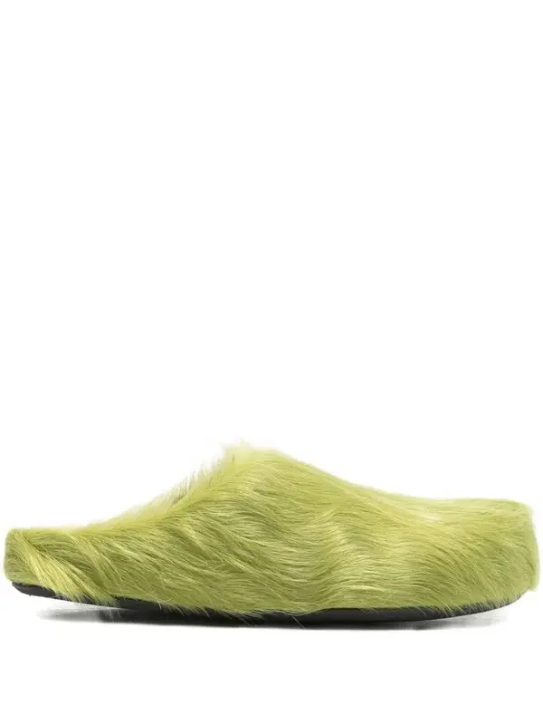 Marni Footbed Mules - Green