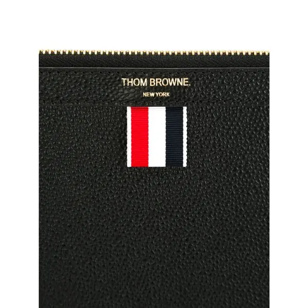 Thom Browne Leather Laptop Bag