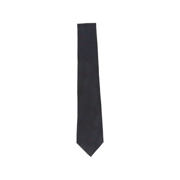 Tagliatore Silk Jacquard Tie - Blue