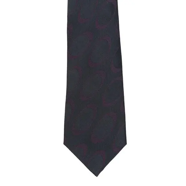 Tagliatore Silk Jacquard Tie - Blue