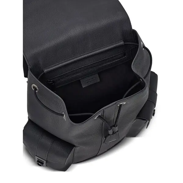 FERRAGAMO Textured Leather Backpack