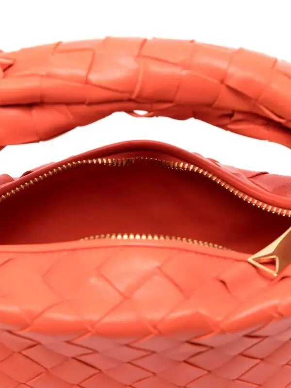 Bottega Veneta Mini Jodie Woven Lamb Skin Hobo Bag - Multicolor