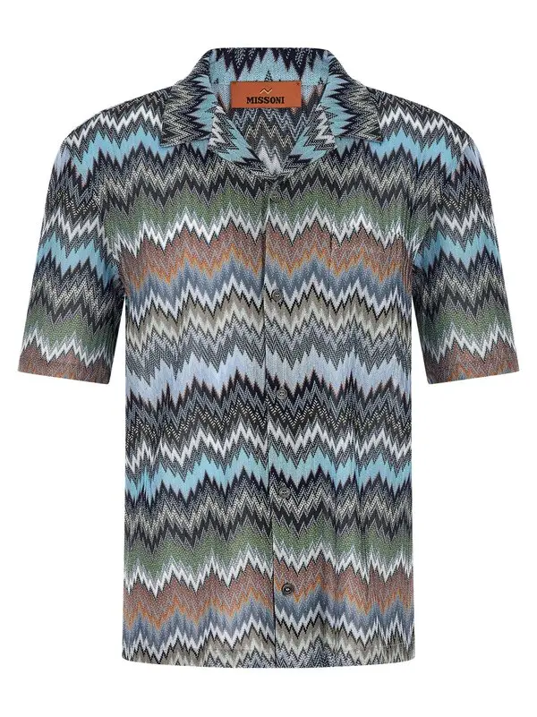 Missoni Chevron Snake Shirt - Multicolor