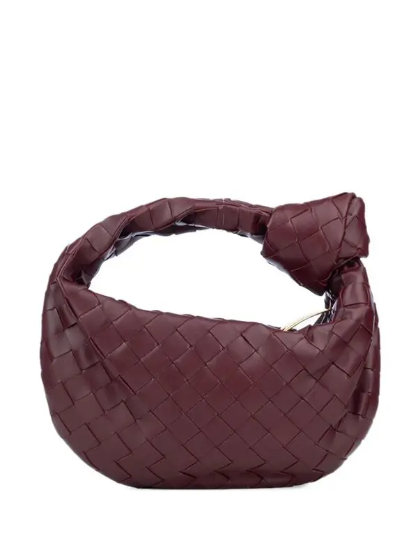 Bottega Veneta Mini Jodie Lamb Skin Bag - Red