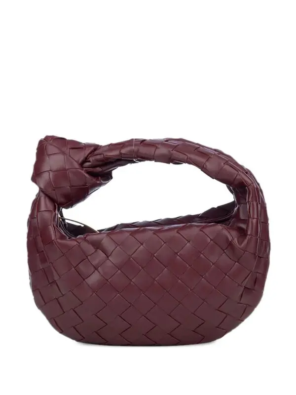 Bottega Veneta Mini Jodie Lamb Skin Bag - Red