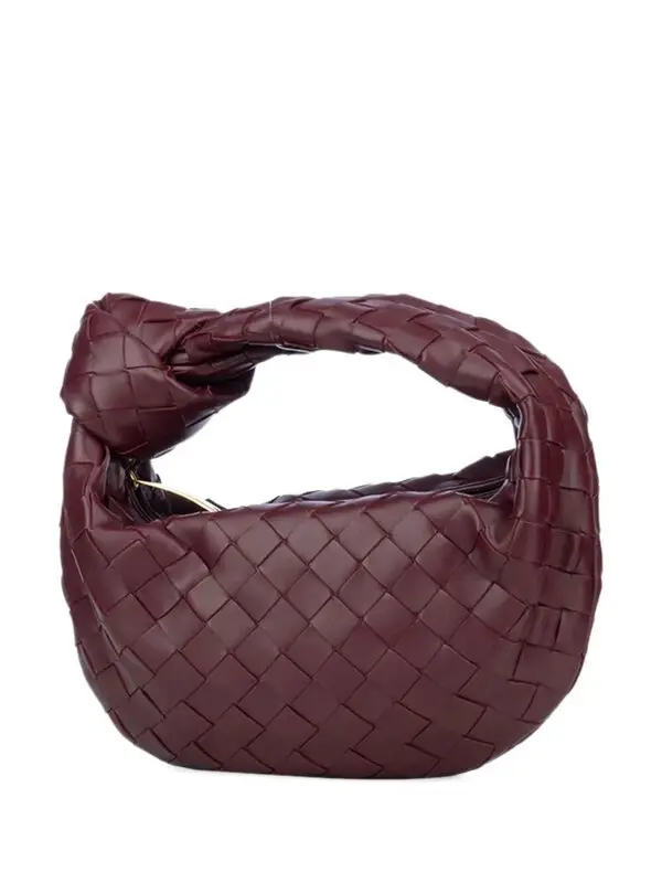 Bottega Veneta Mini Jodie Lamb Skin Bag - Red