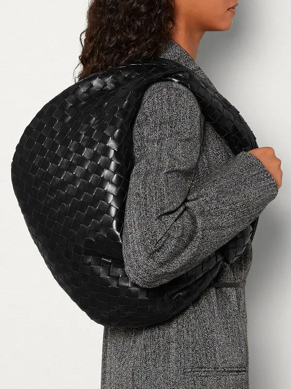 Bottega Veneta Small Jodie Woven Leather Hobo Bag