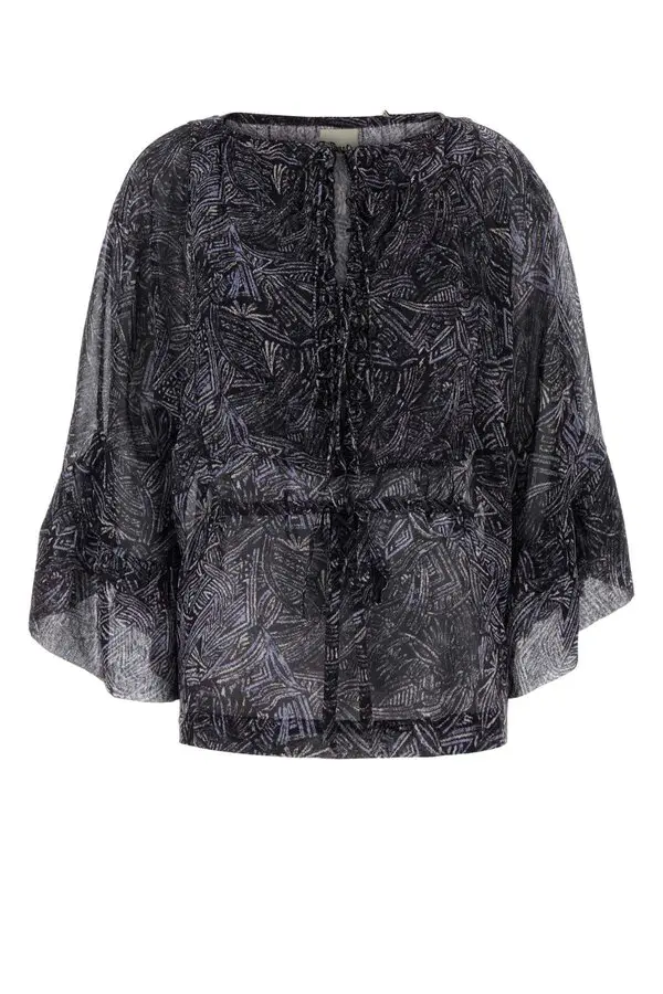 Isabel Marant Étoile Printed Silk Tekia Blouse - Multicolor