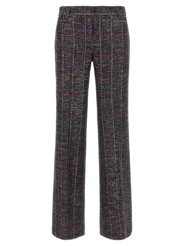 Missoni Sequin Tartan Flare Pants