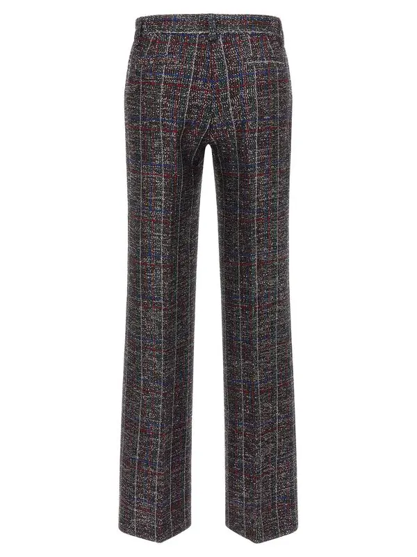 Missoni Sequin Tartan Flare Pants