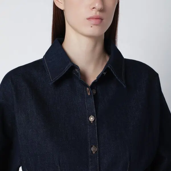 AGOLDE Dark Indigo Denim Shirt