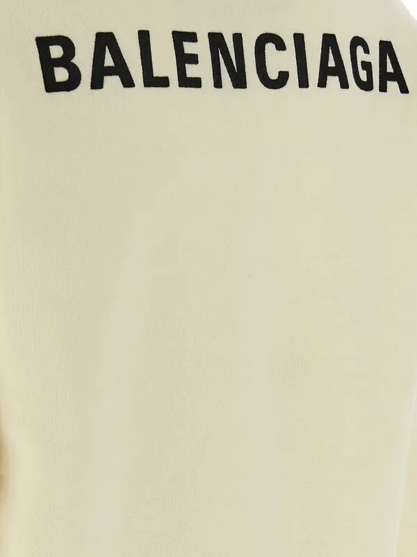 Balenciaga Embroidered Logo Hoodie