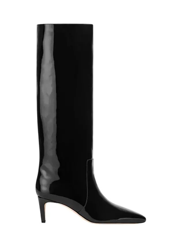 Paris Texas 60mm Stiletto Boot - Black