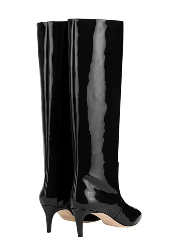 Paris Texas 60mm Stiletto Boot - Black