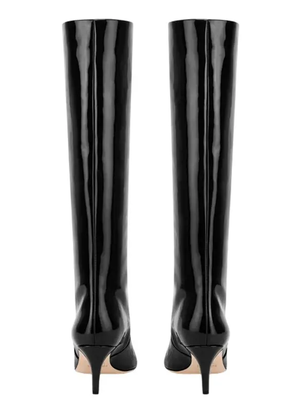 Paris Texas 60mm Stiletto Boot - Black