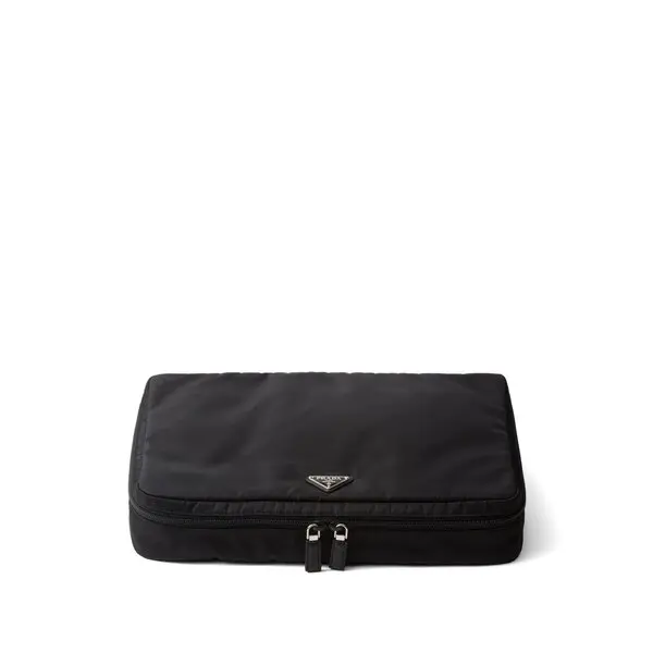 Prada Recycled Nylon Wash Bag - Black