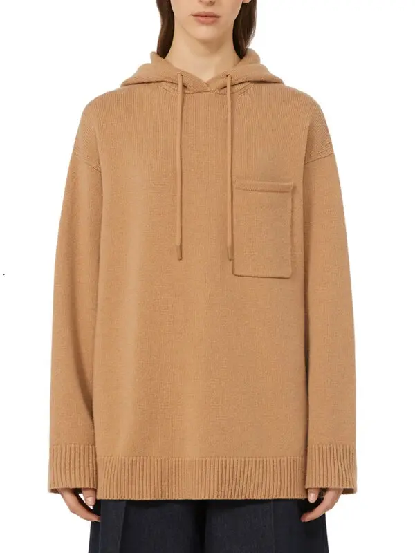 Max Mara Wool And Cashmere Hoodie