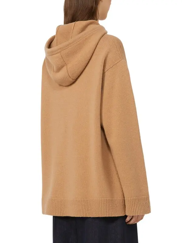 Max Mara Wool And Cashmere Hoodie