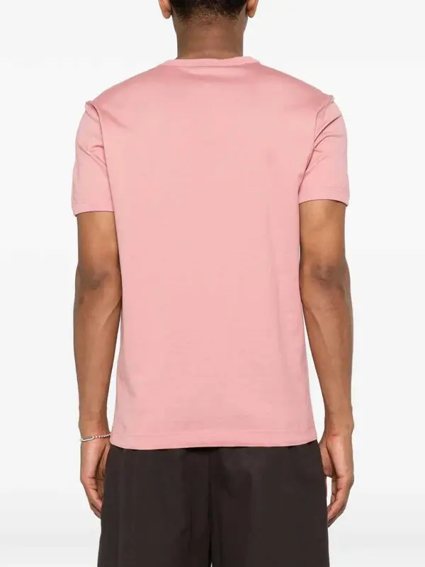 Dolce & Gabbana T-shirt With Logo Patch - Multicolor