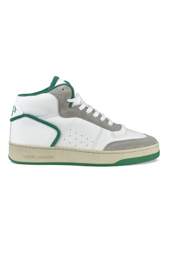 Saint Laurent Sl/80 High-top Sneakers