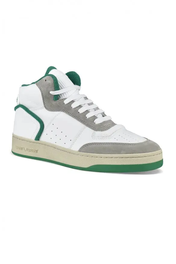 Saint Laurent Sl/80 High-top Sneakers