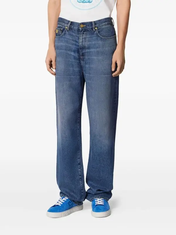 Versace Medusa Biggie Jeans - Blue