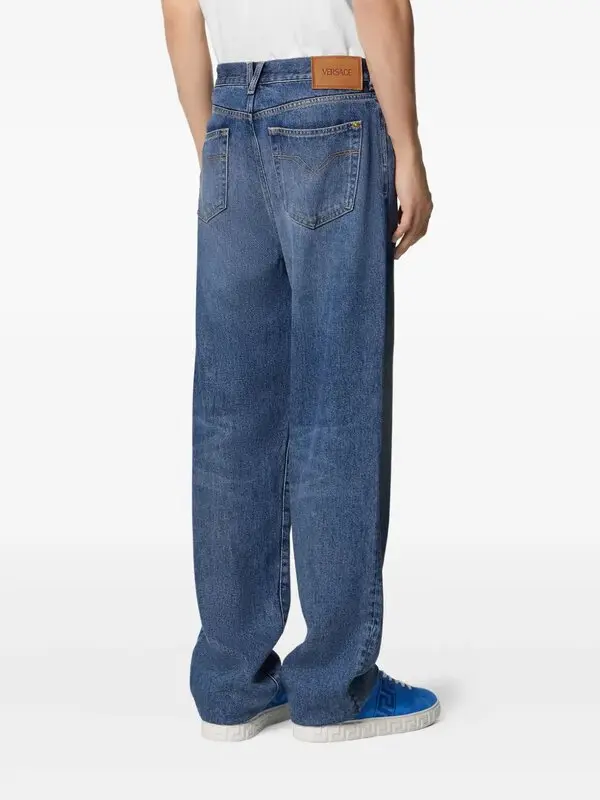 Versace Medusa Biggie Jeans - Blue