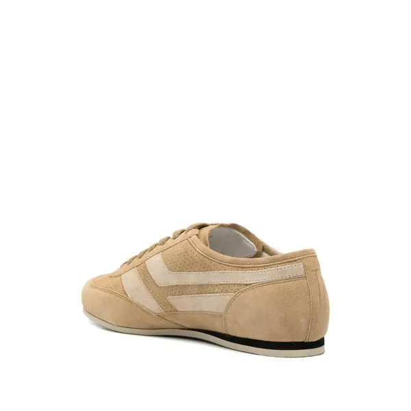 TOM FORD Paneled Suede Low-top Sneakers - Cream