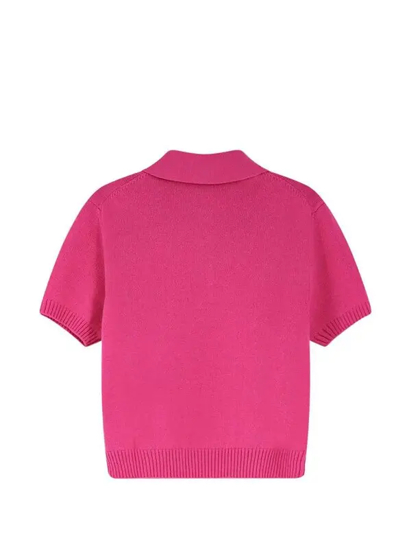 Givenchy Embroidered Knit Polo